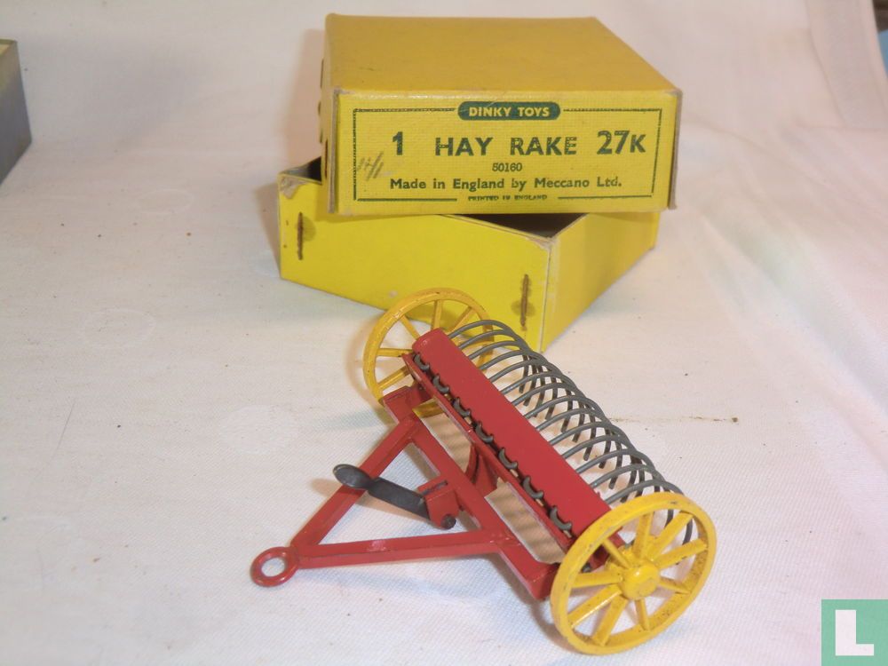 Hay Rake 0027K G-1a (1954) - Dinky Toys - LastDodo