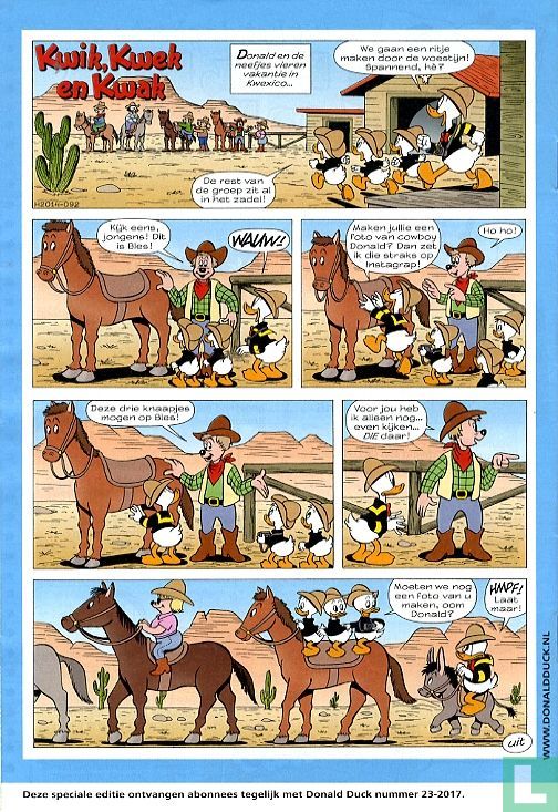Kwik Kwek & Kwak - Juni 2017 23 (2017) - Donald Duck (tijdschrift ...