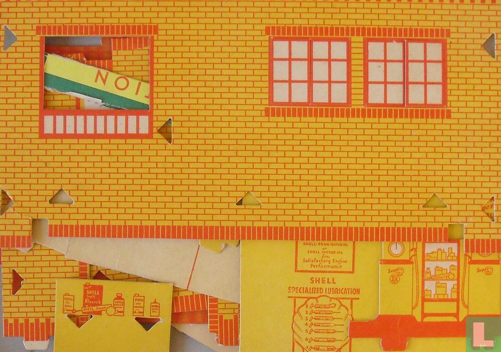 Shell Service Station - Benzinestation - Warren Paper Products Co ...