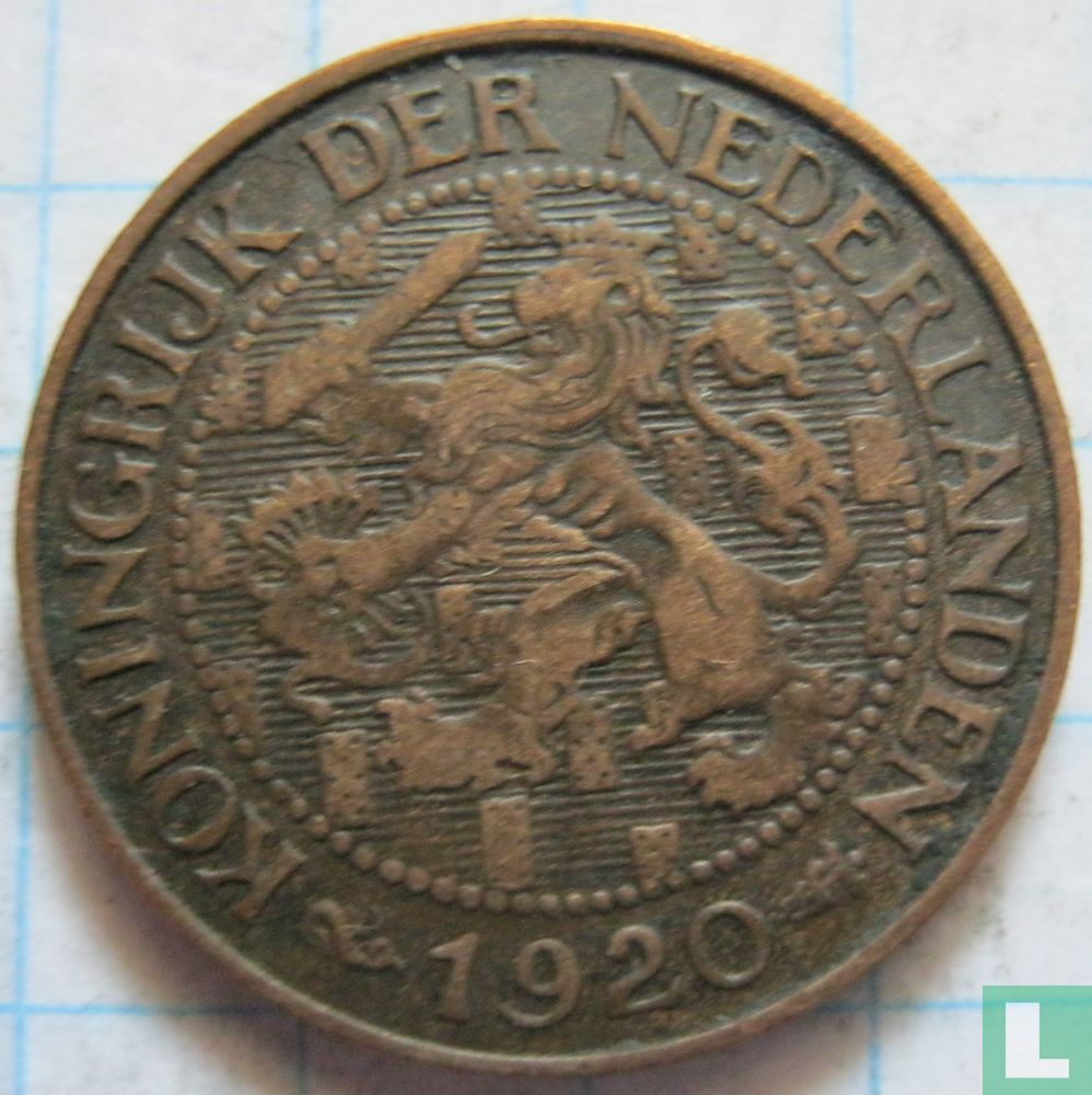 Netherlands 1 cent 1920 KM# 152 (1920) - Netherlands - LastDodo