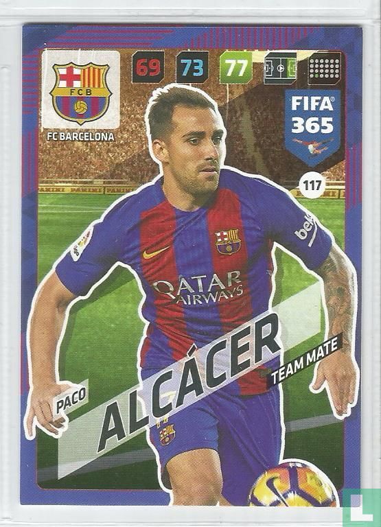 Paco Alcácer 117 (2017) - FIFA 365 2018 - LastDodo