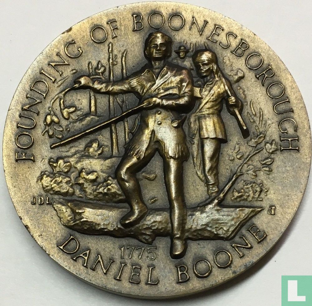 USA Founding of Boonesborough - Daniel Boone 1775-1975 (1975 ...