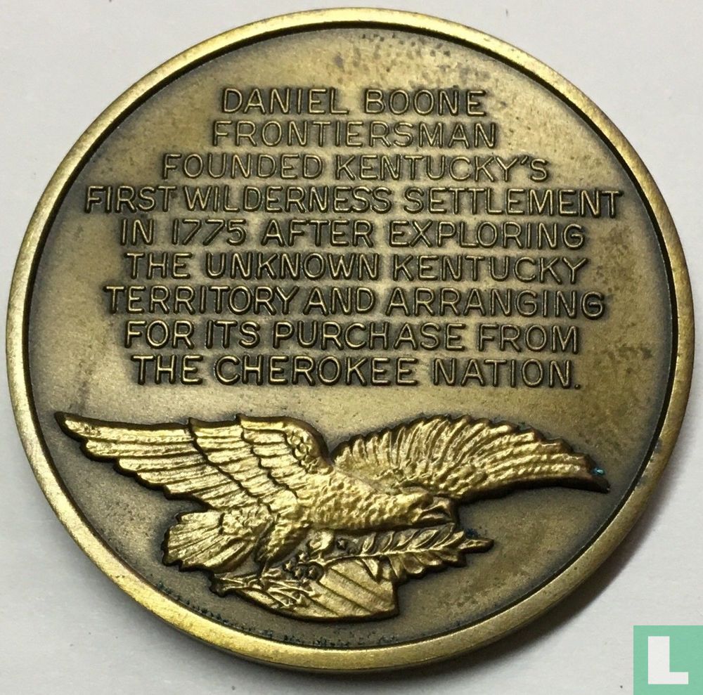USA Founding of Boonesborough - Daniel Boone 1775-1975 (1975 ...