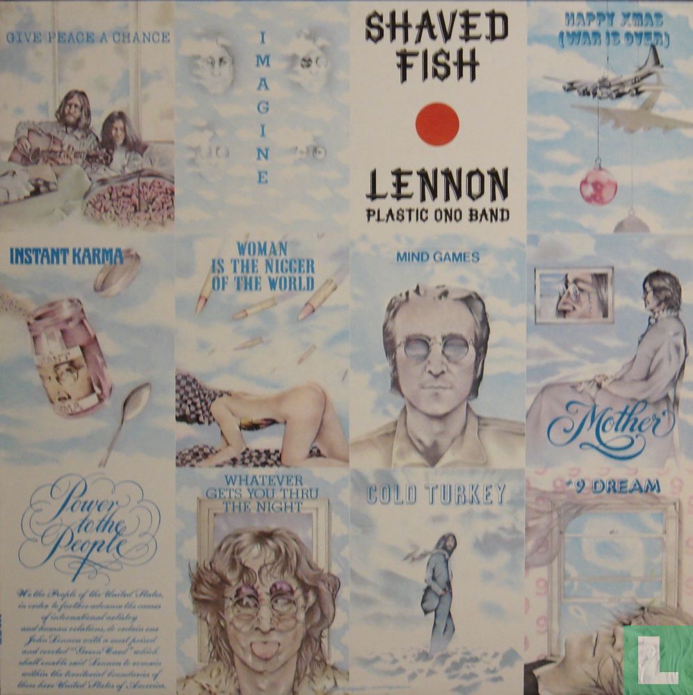 Shaved Fish LP PCS 7173 (1980) - Lennon, John - LastDodo