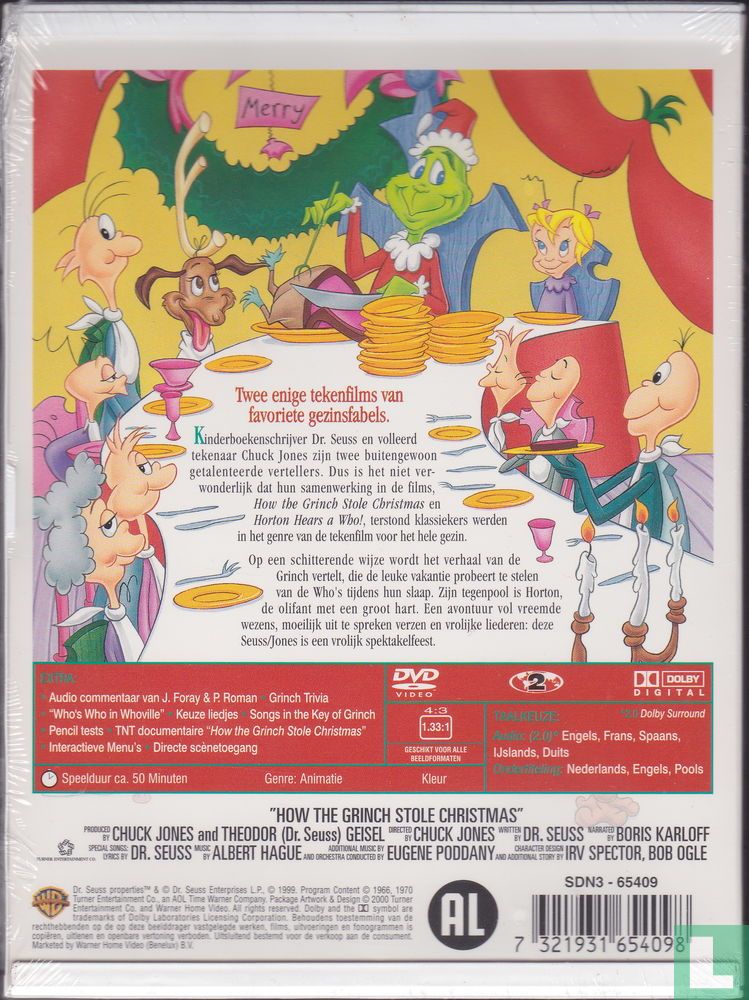 How The Grinch Stole Christmas Dvd