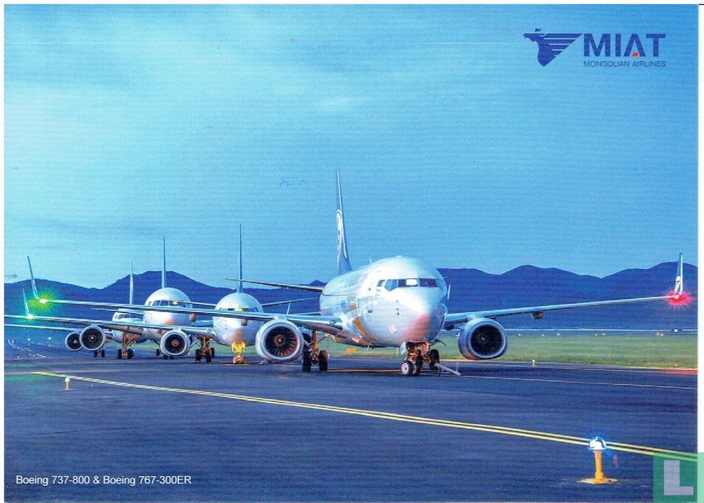 MIAT - Mongolian Airlines / Boeing 737-800 + Boeing 767-300ER ...