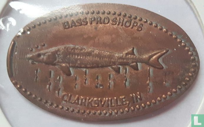 Bass Pro Shops Clarksville Indiana - Souvenir Penny - LastDodo