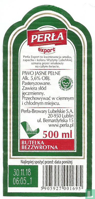 Perla Export (2018) - Perla Browary, Lubelskie - LastDodo
