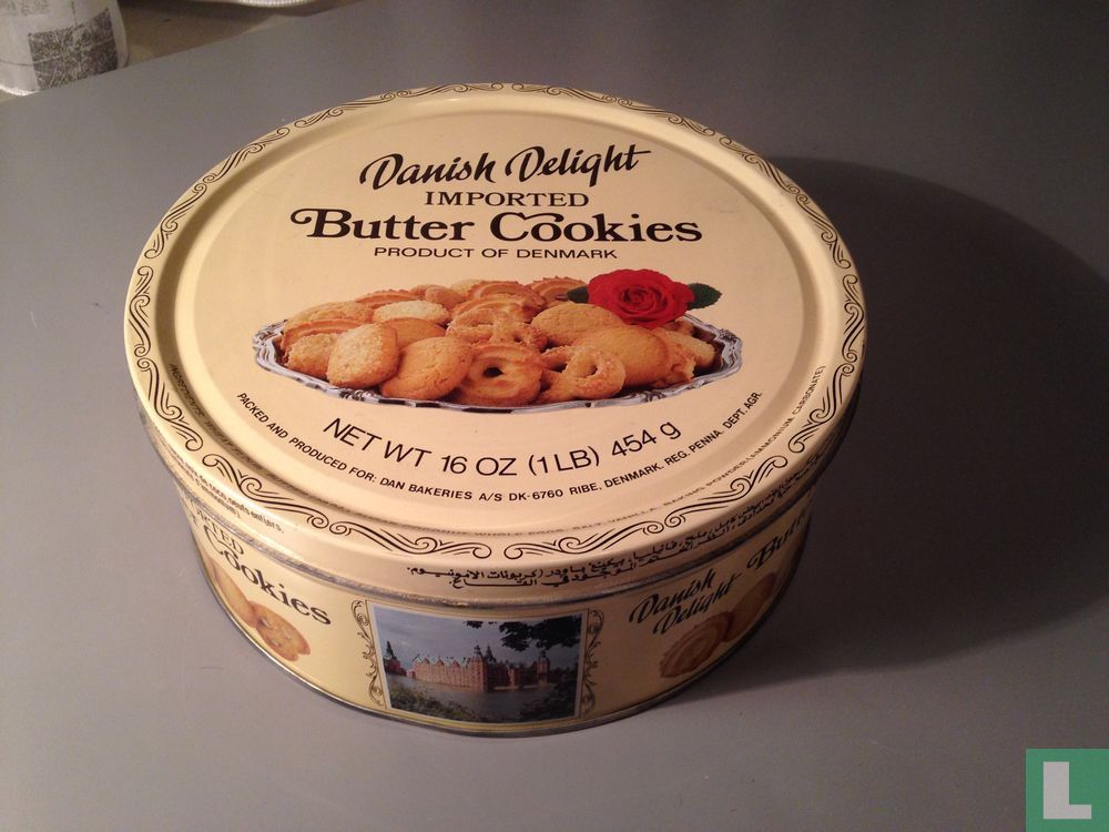 Danish Delight Butter Cookies (1995) - Dan Bakeries - LastDodo