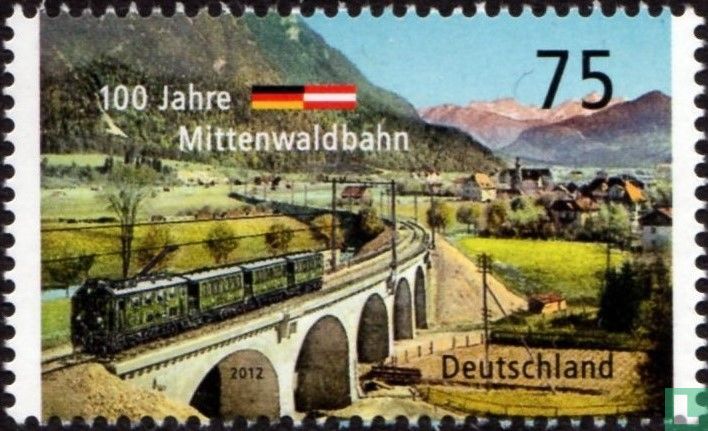 100 jaar Mittenwaldbahn 75 (2012) - Duitsland - LastDodo