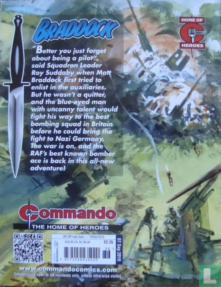 Braddock 5259 (2019) - Commando - LastDodo