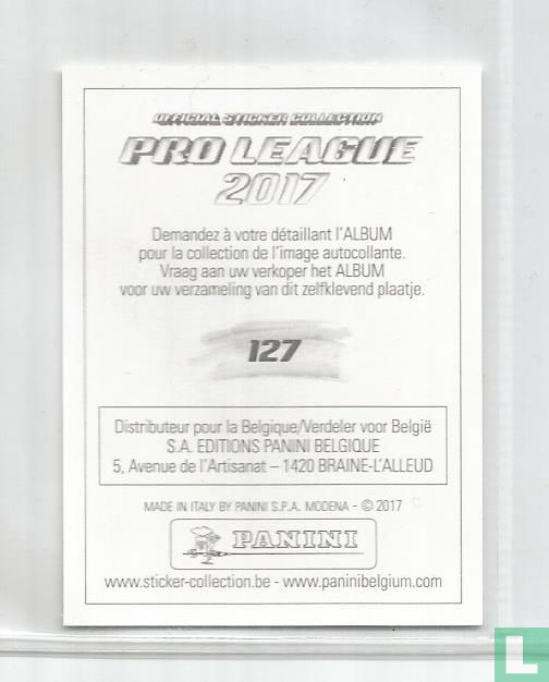 Dieumerci Ndongala 127 (2016) - Panini - LastDodo