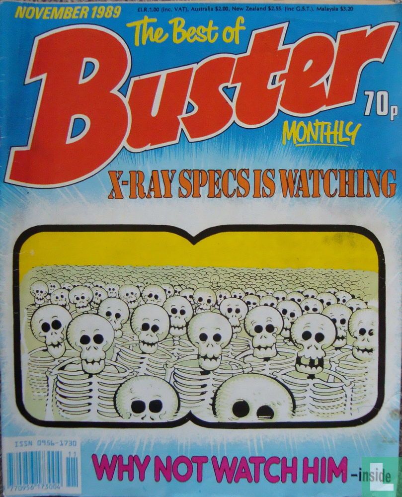 The Best of Buster Monthly November 1989 11 (1989) - B. Ware Caretaker ...