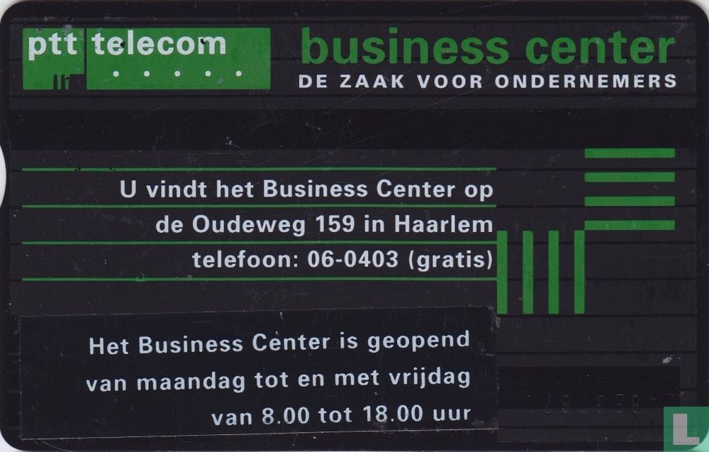 PTT Telecom Business Center Haarlem D0195.15 (1992) - PTT Telecom ...