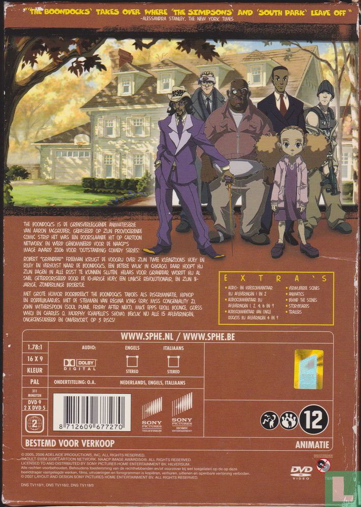 The Boondocks: Het Complete Eerste Seizoen DVD 1 (2007) - DVD - LastDodo