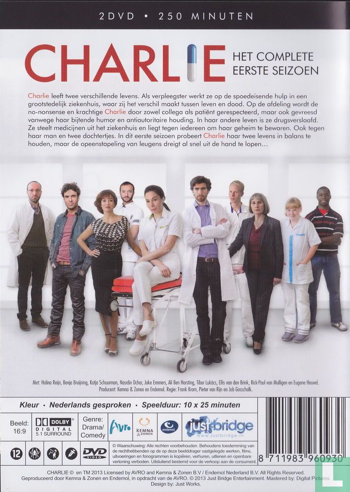Charlie: Het Complete Eerste Seizoen DVD (2013) - DVD - LastDodo