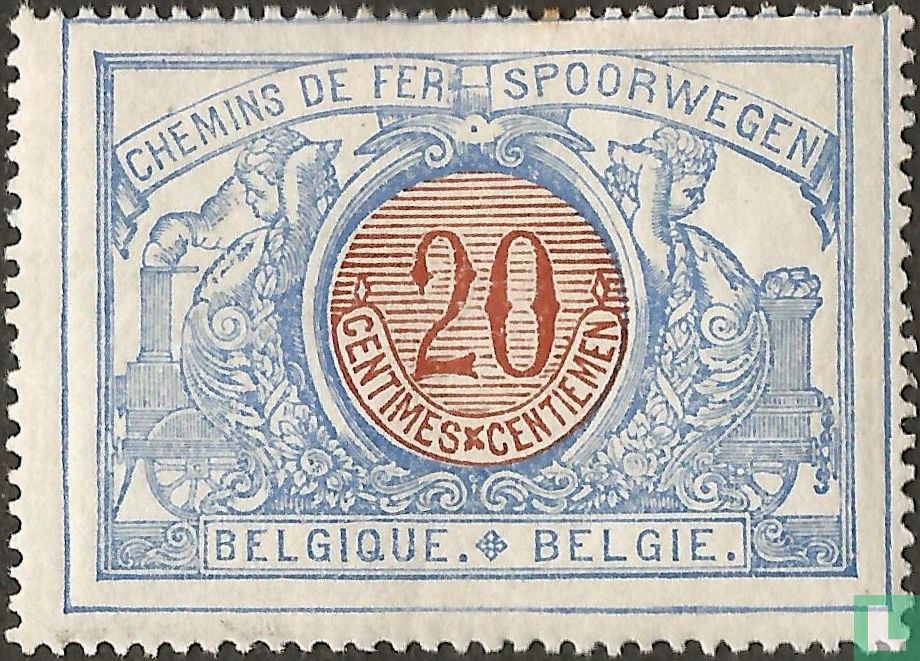 Cijfer 20 (1902) - België - LastDodo