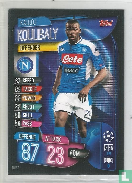 Kalidou Koulibaly NAP 3 (2019) - UEFA Champions League Season 2019/20 ...