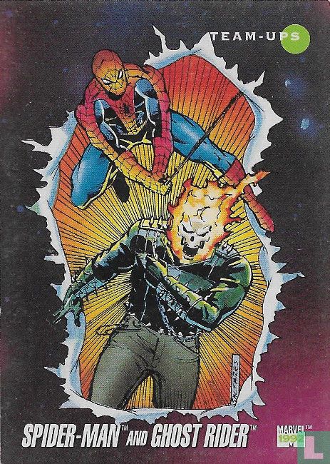 Spider-Man and Ghost Rider 72 (1992) - Marvel Universe III - LastDodo