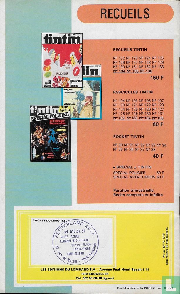 Catalogue 1978-79 (1978) - Lombard - LastDodo