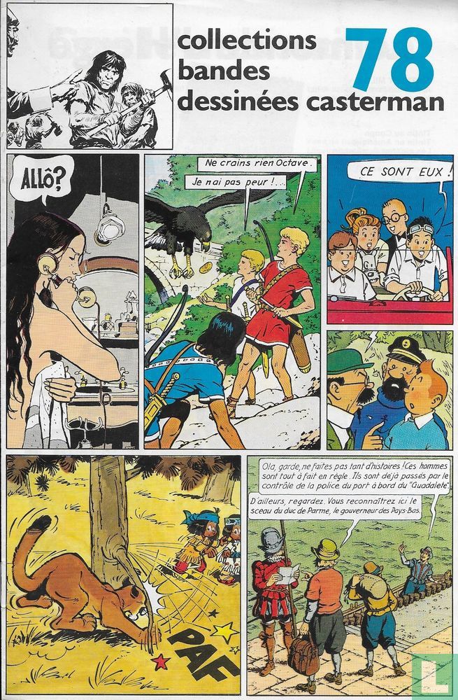 Collections Bandes Dessinées Casterman 1978 (1978) - Casterman - LastDodo