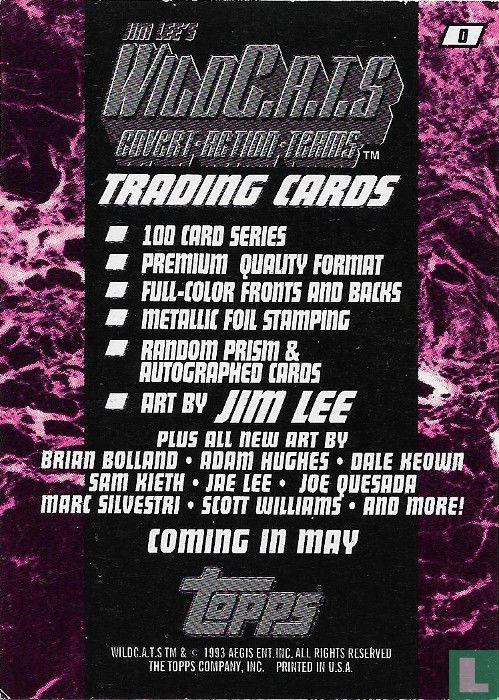 Jim Lee's WildC.a.t.s covert-action-teams 0 (1993) - Jim Lee's WildC.a.t.s Covert-Action-Teams ...