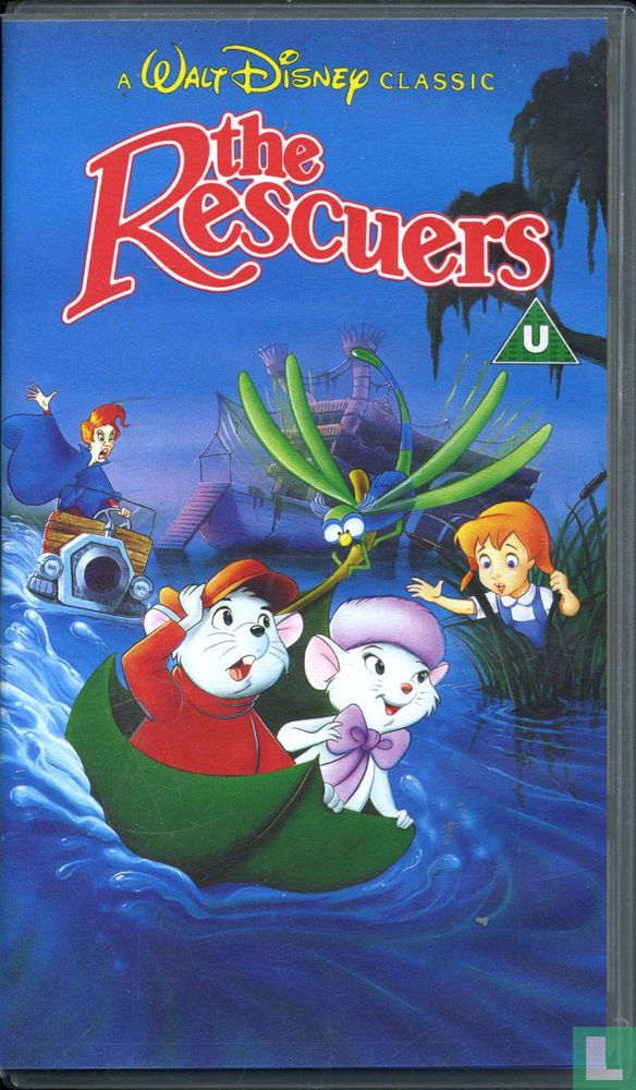 The Rescuers VHS 25 (1990) - VHS video tape - LastDodo