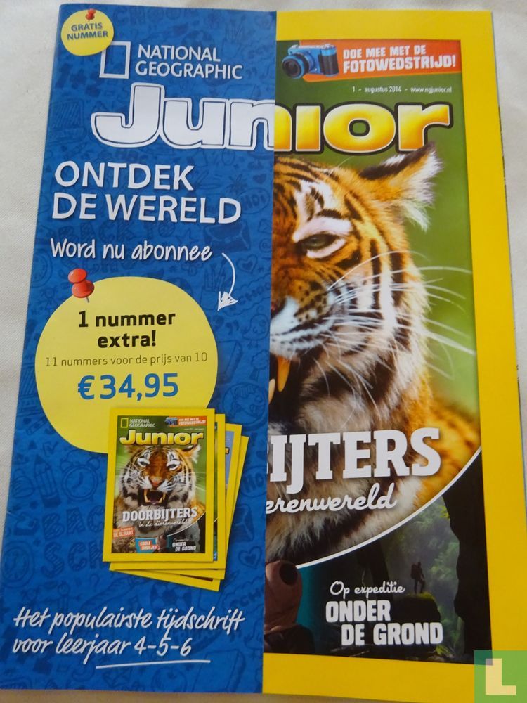 National Geographic: Junior [BEL/NLD] 1 1 (2014) - National Geographic ...