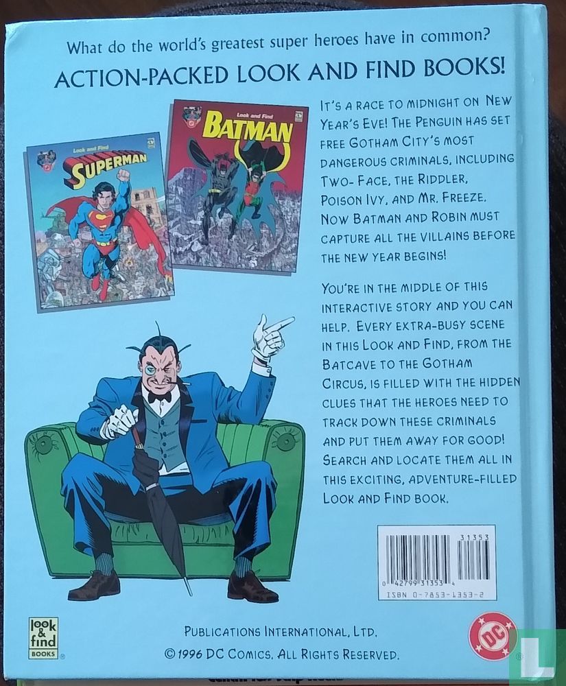 Look & Find Batman HC (1996) - Batman - LastDodo