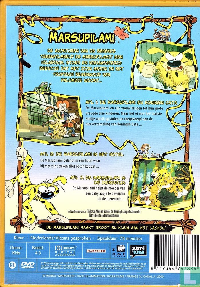 Marsupilami - Houba Houba! DVD 1 - DVD - LastDodo