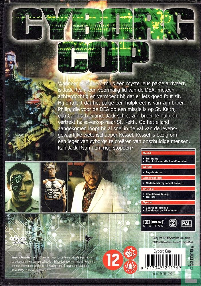 Cyborg Cop DVD 1 (2006) - DVD - LastDodo