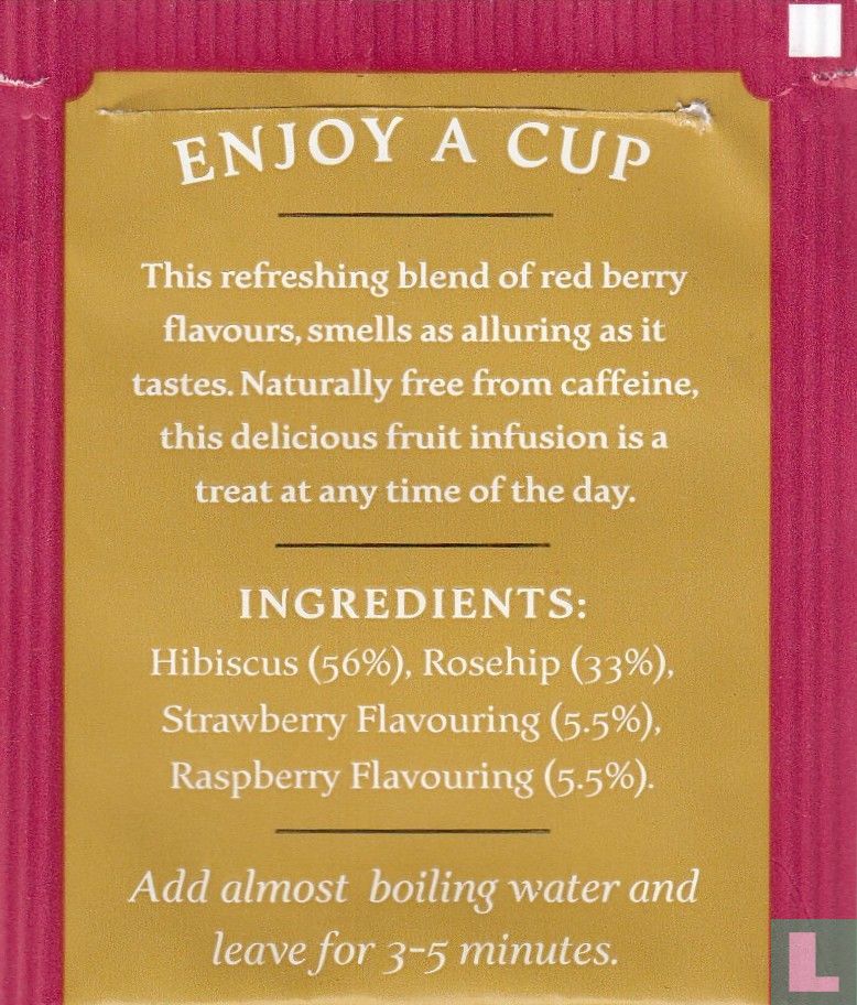 Refreshing Berry Burst - Barry's Tea - LastDodo