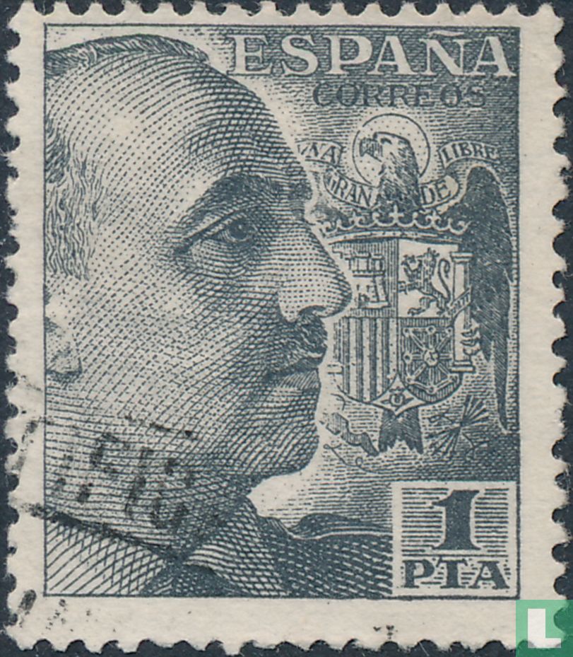 Generaal Franco 1 (1951) - Spanje - LastDodo