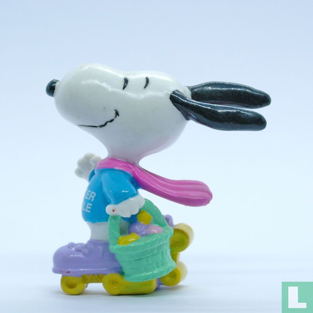 Snoopy basket with Easter eggs - Peanuts - LastDodo