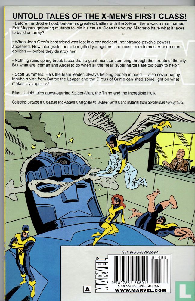 Angel X Men First Class Comic