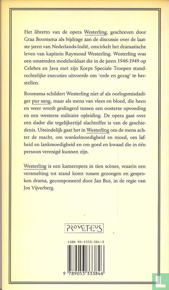 Westerling (1995) - Boomsma, Graa - LastDodo