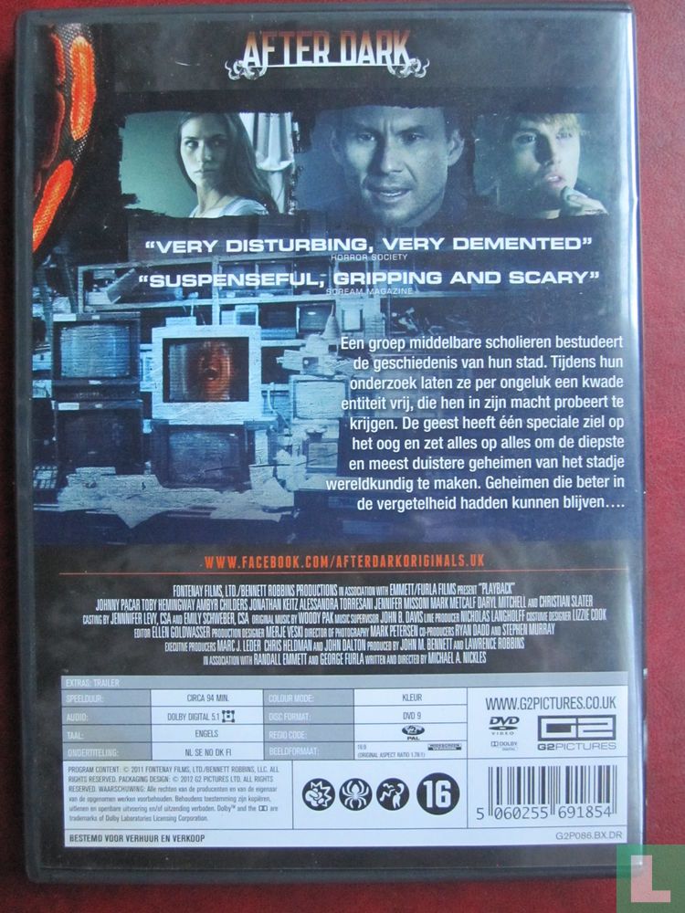 Playback DVD (2012) - DVD - LastDodo