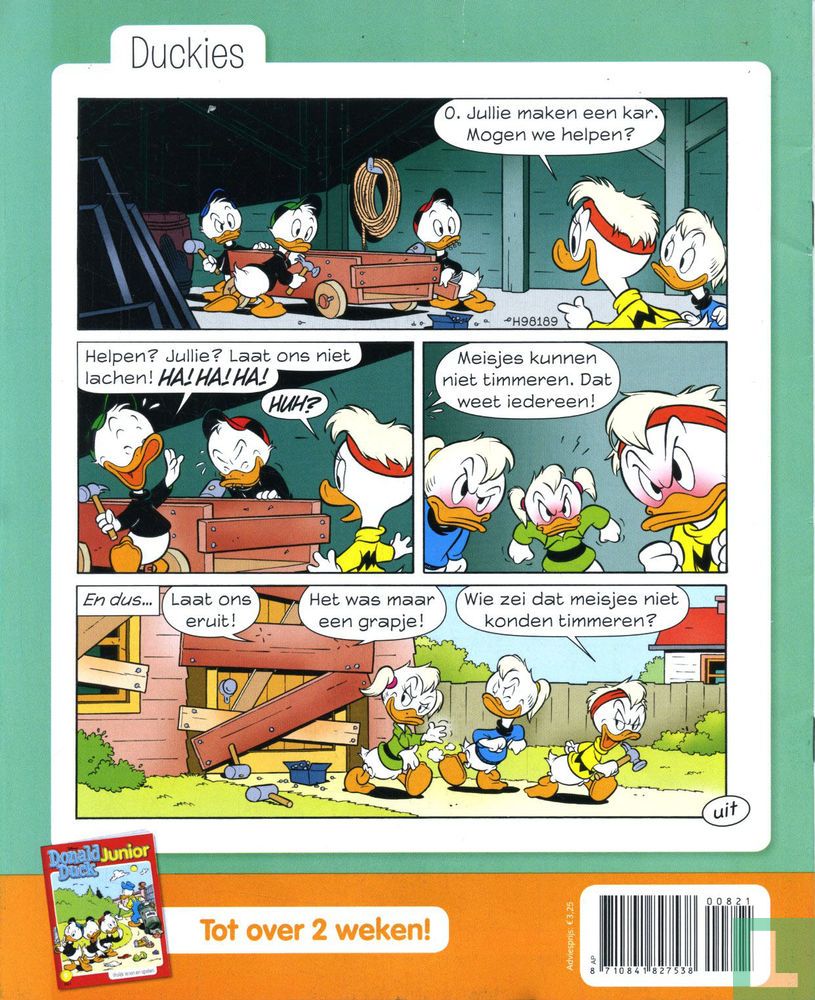 Donald Duck junior 8 8 (2021) - Donald Duck junior (tijdschrift) - LastDodo