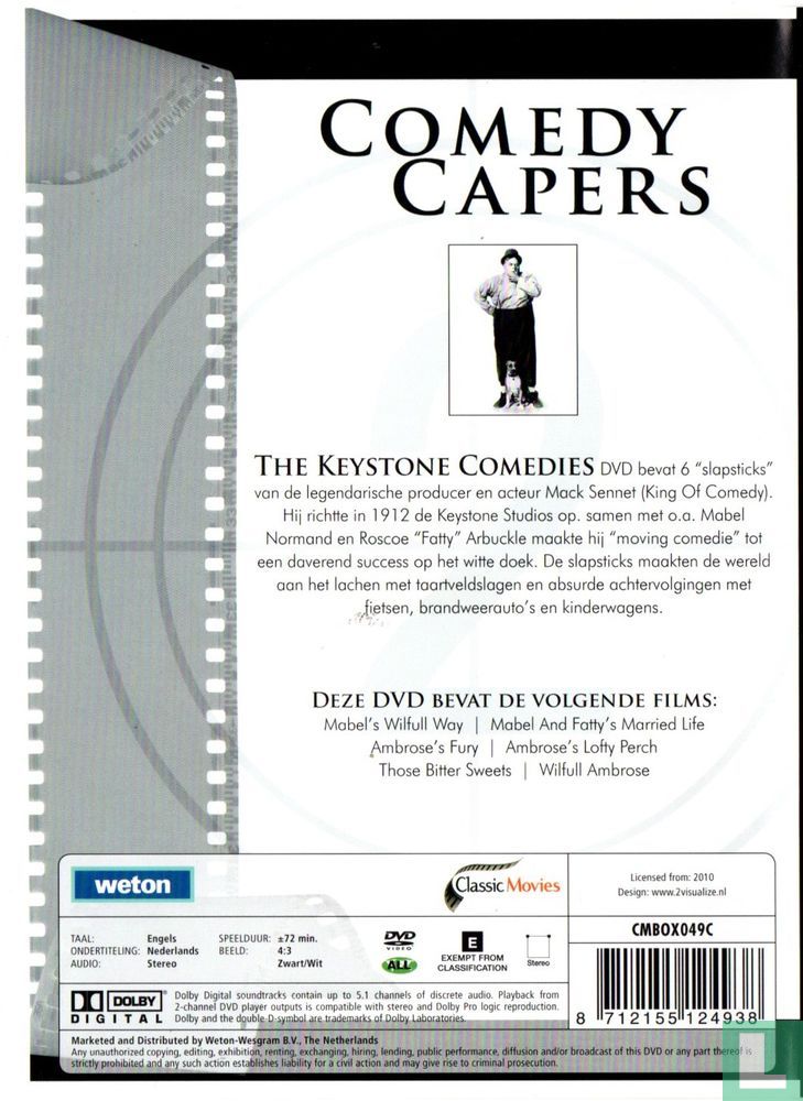 Comedy Capers Deel 2 DVD 3 DVD 6 - DVD - LastDodo