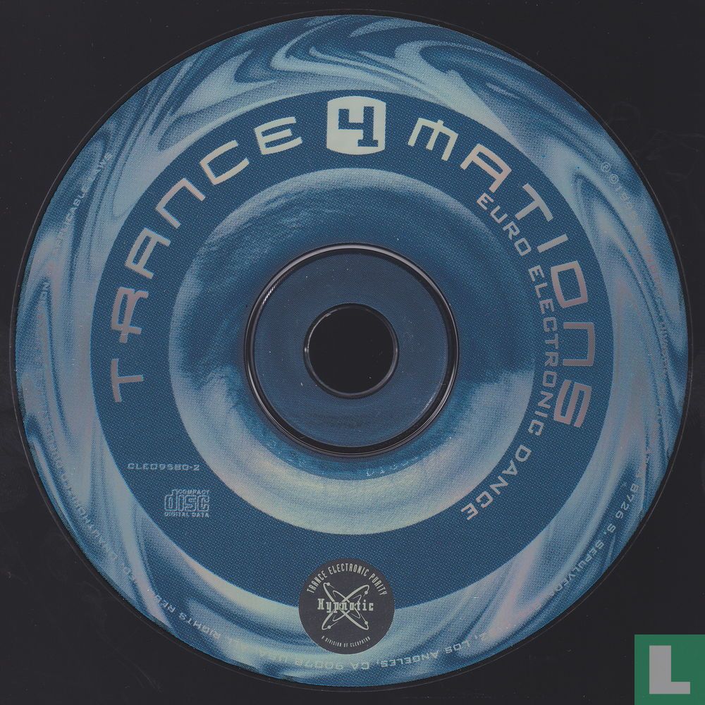 Trance 4 Mations - Euro Electronic Dance CD CLEO 9580-2 (1995) - Various artists - LastDodo