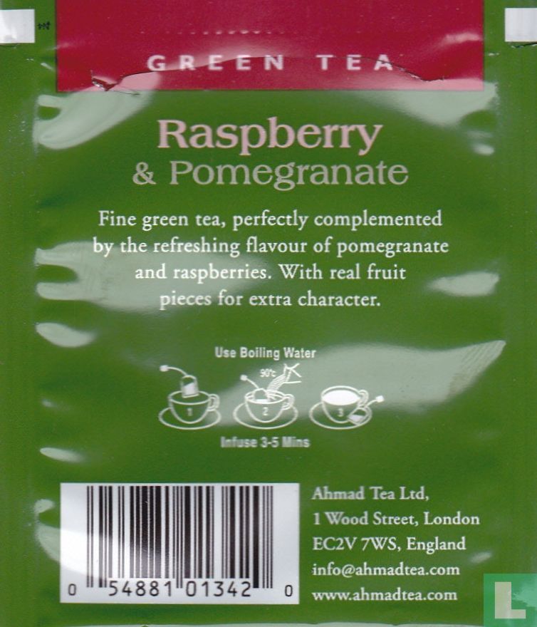 Raspberry & Pomegranate N4 - Ahmad Tea [r] - LastDodo