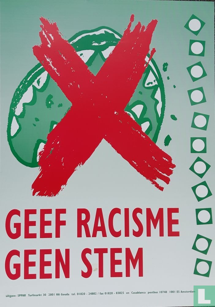 Geef racisme geen stem - Politics - LastDodo