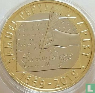 Verenigd Koninkrijk 2 pounds 2019 "350th anniversary Final diary entry ...