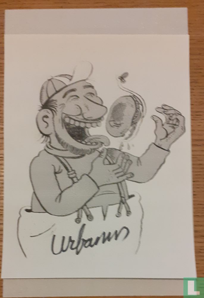 Urbanus met originele handtekening - Comic related - LastDodo