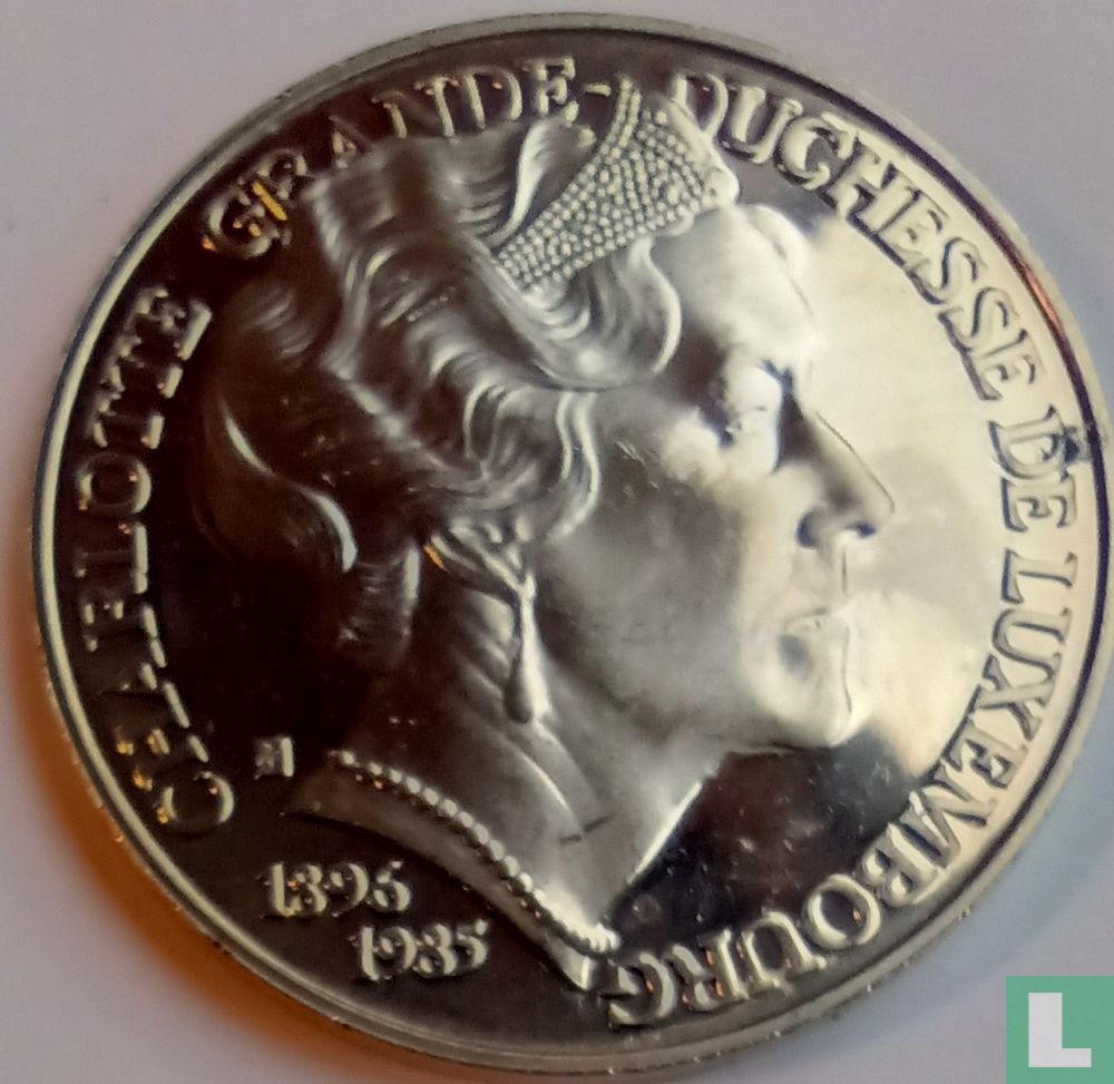 Luxemburg 5 ECU 1996 "Groot-hertogin Charlotte" (1996) - ECU tokens ...