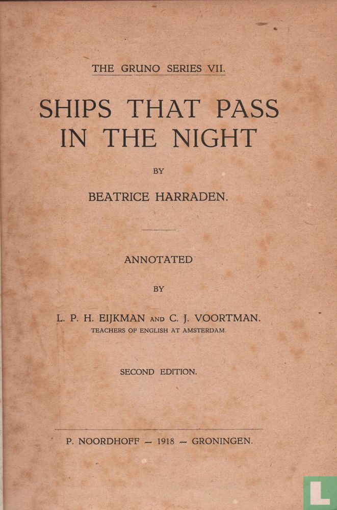 Ships that Pass in the Night 7 (1918) - Harraden, Beatrice - LastDodo