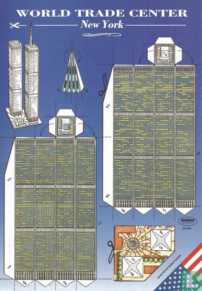 World Trade Center 4 (1992) - Landarte Graphics USA - LastDodo