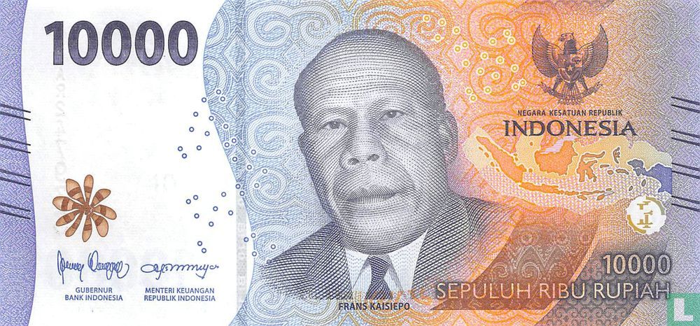Indonesia 10,000 Rupiah 2022 (2022) - Bank Indonesia - 2022 \"National ...