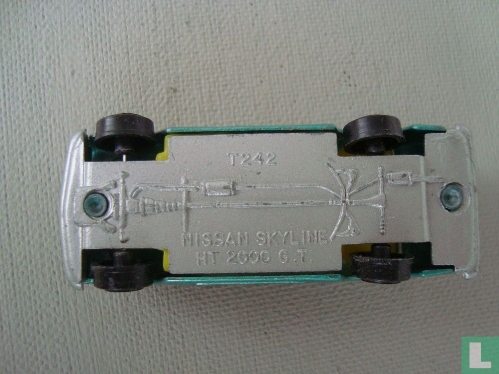 Nissan Skyline HT 2000 GT T242 - Tins Toys - LastDodo