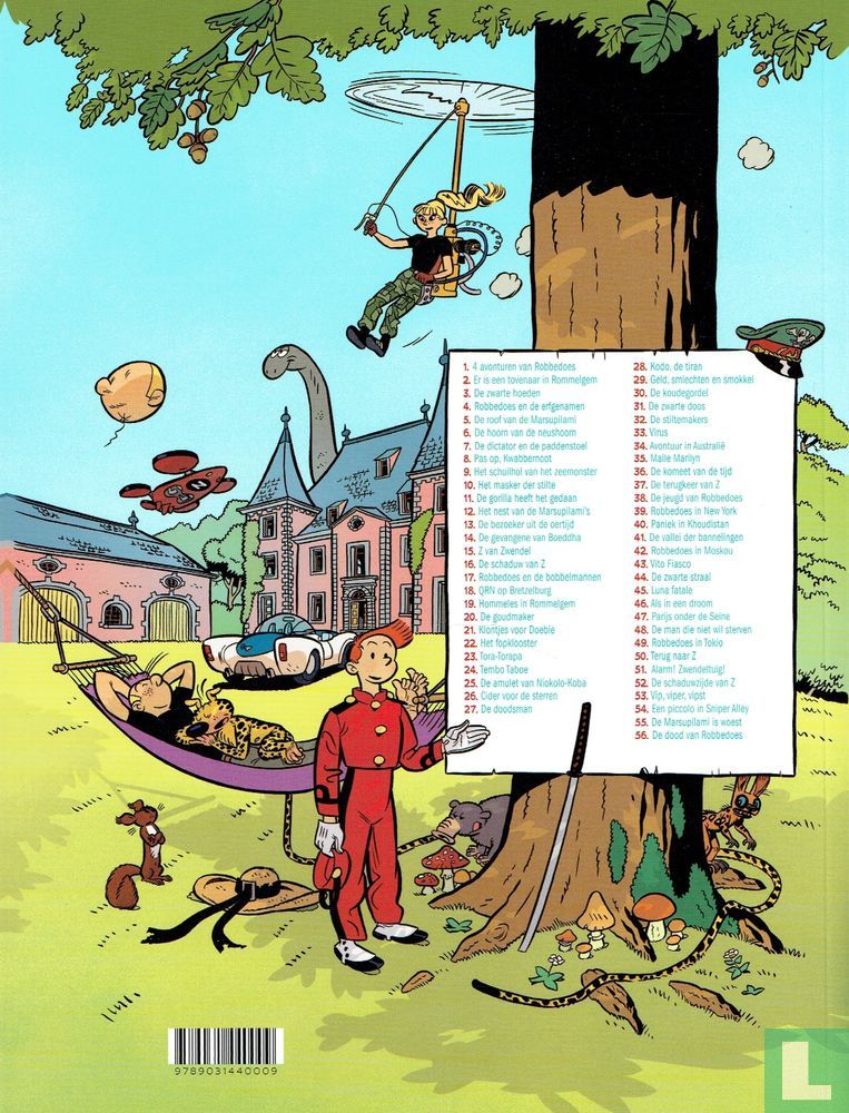 De dood van Robbedoes 56 (2022) - Robbedoes en Kwabbernoot - LastDodo